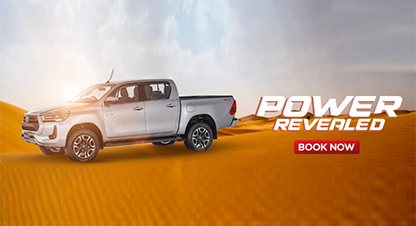 TOYOTA REVO BANNER